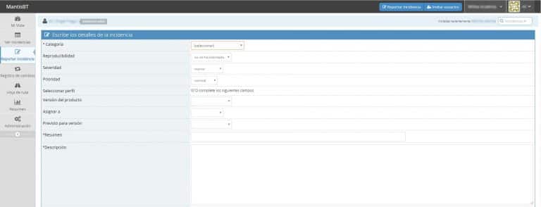 Cómo gestionamos los proyectos con Mantis Bug Tracker